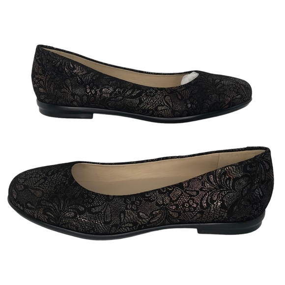 SAS | Shoes | Sas Scenic Lace Leather Ballet Flats | Poshmark